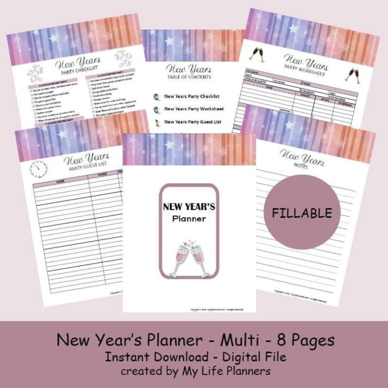 New Year's Planner