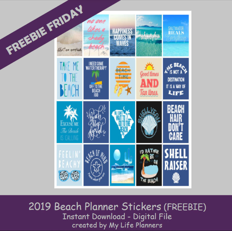 Freebie Friday - August 23, 2019