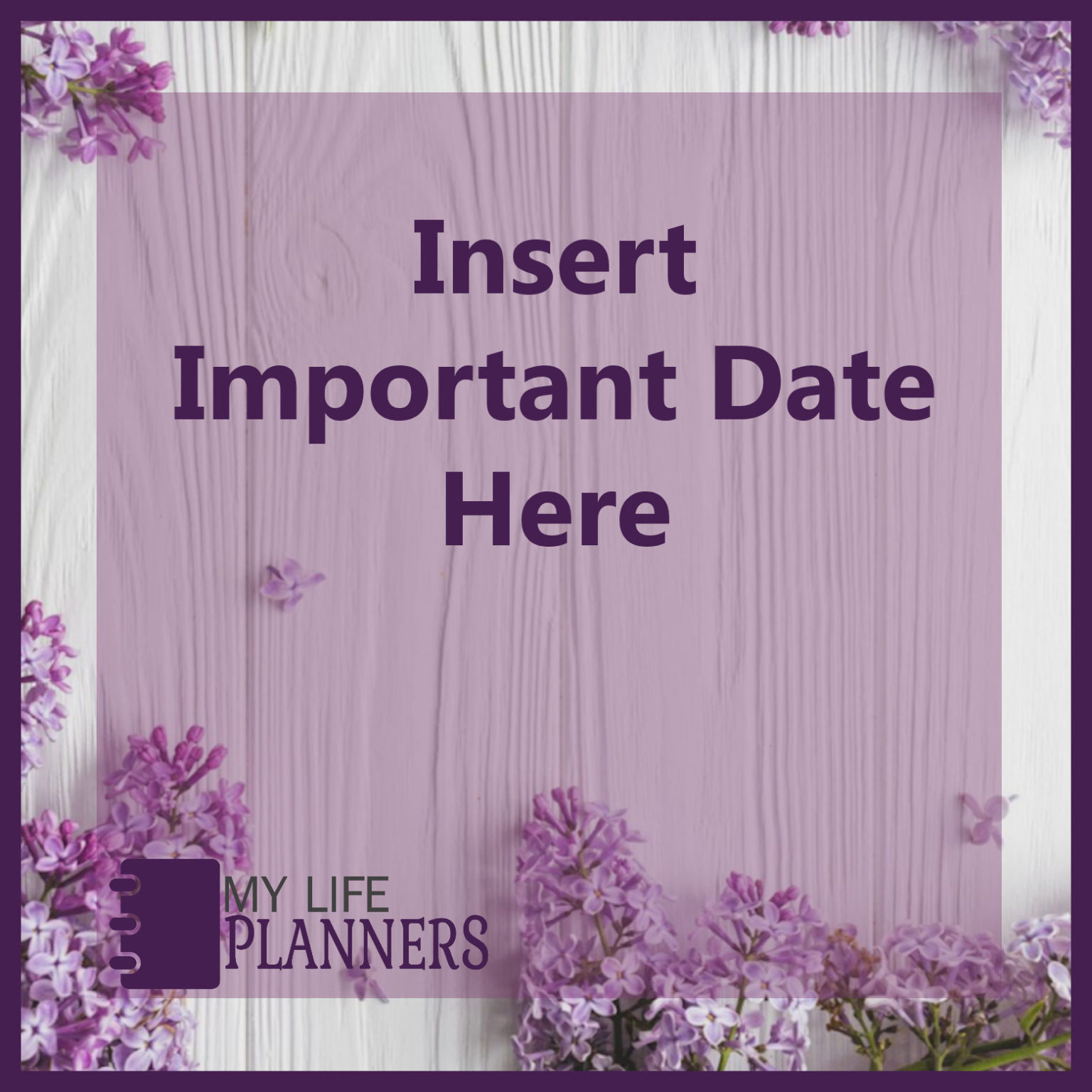 Insert Important Date Here