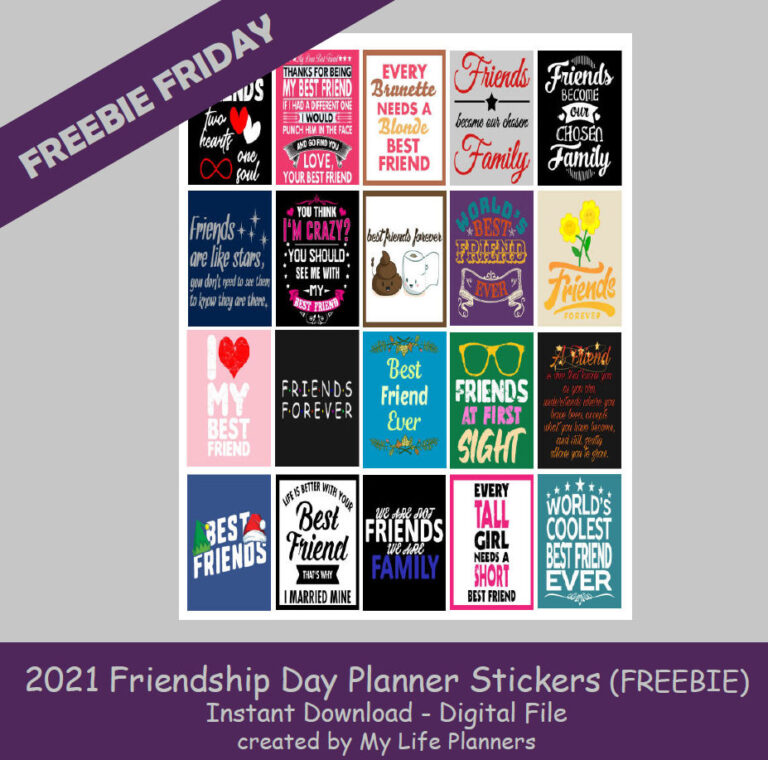 Freebie Friday - July 23, 2021