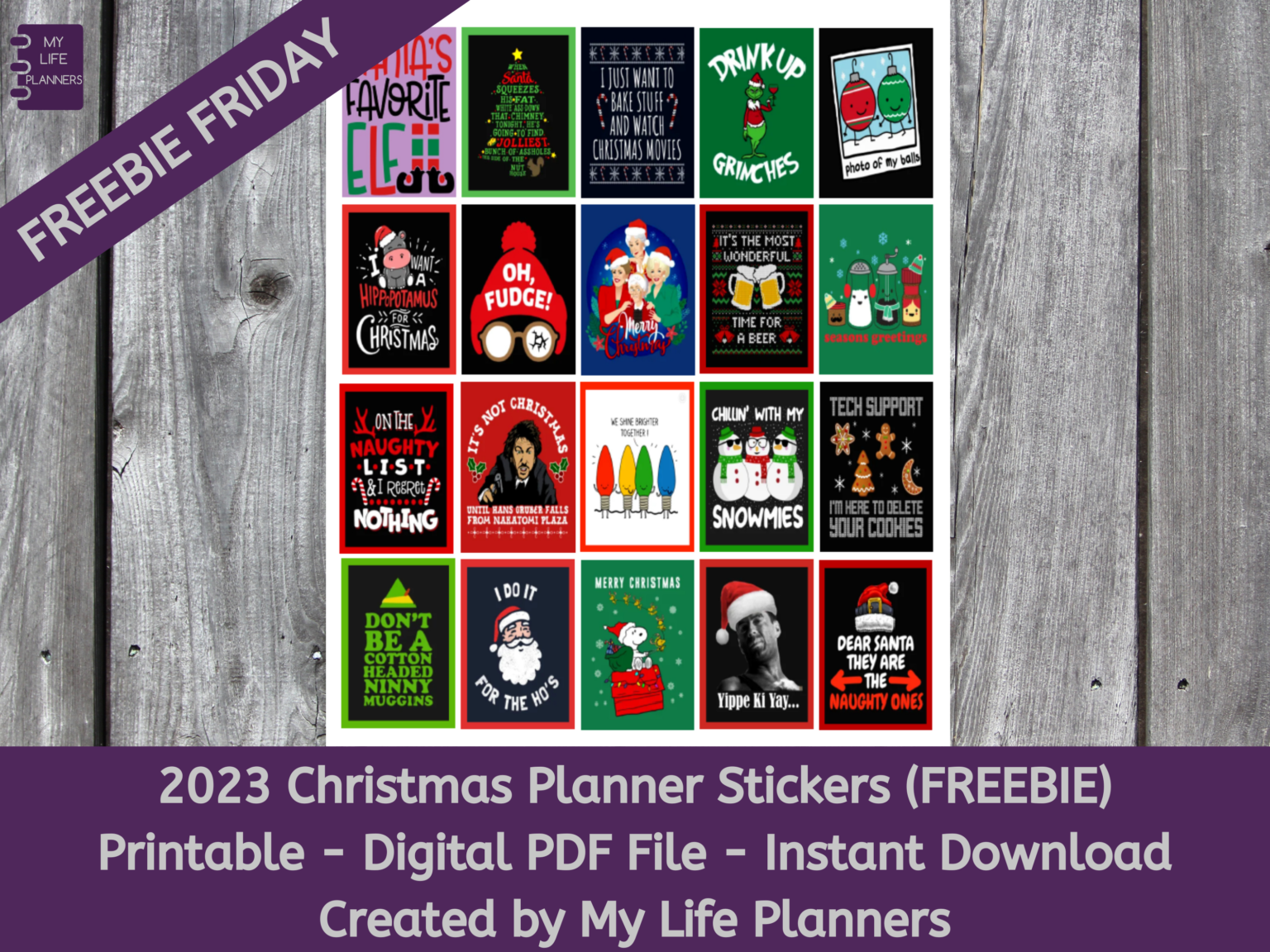 Freebie Friday - December 15, 2023