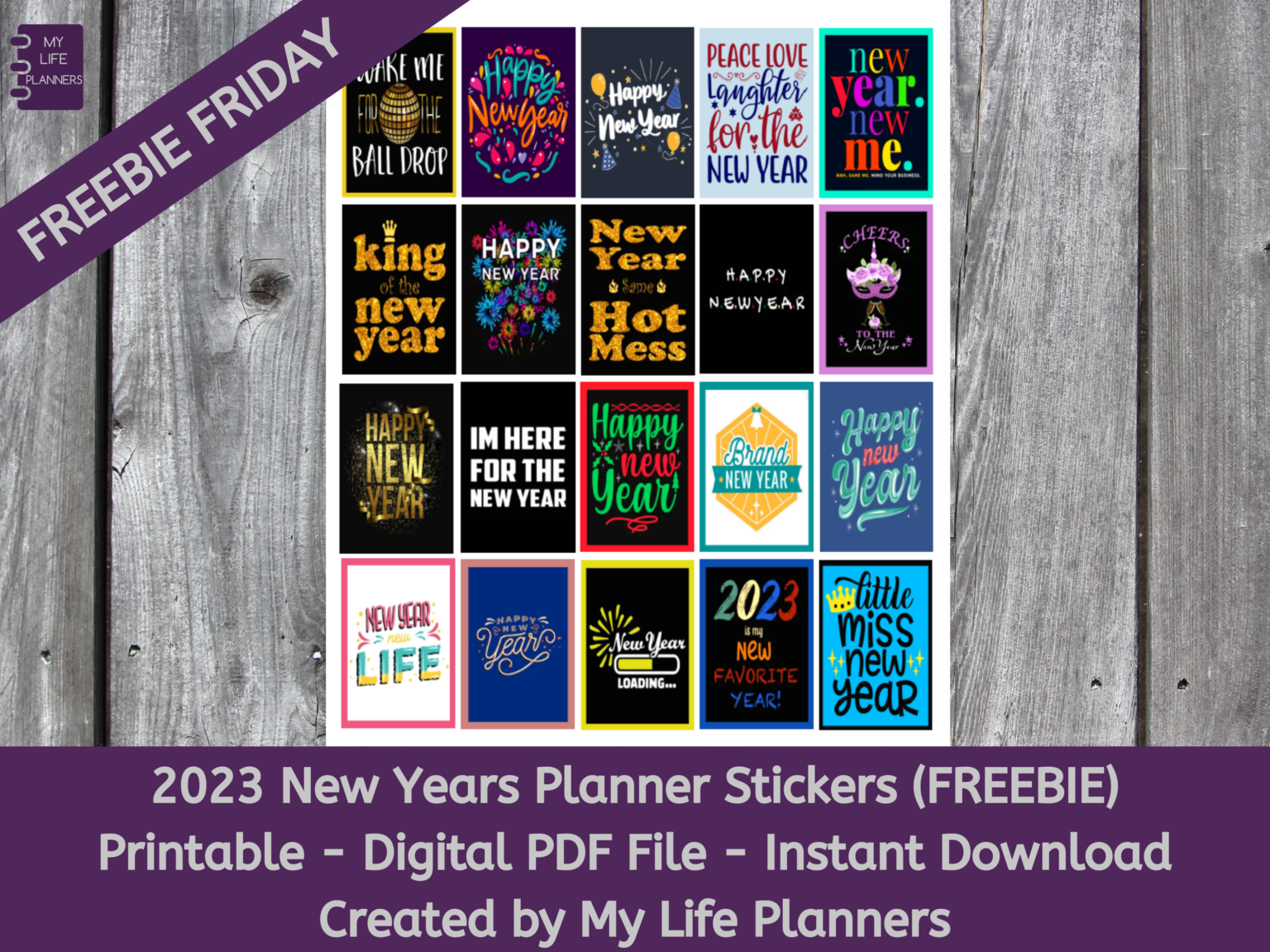 Freebie Friday - December 29, 2023